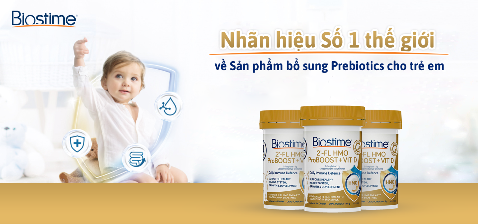 Trang chính thức của sữa Biostime Việt Nam