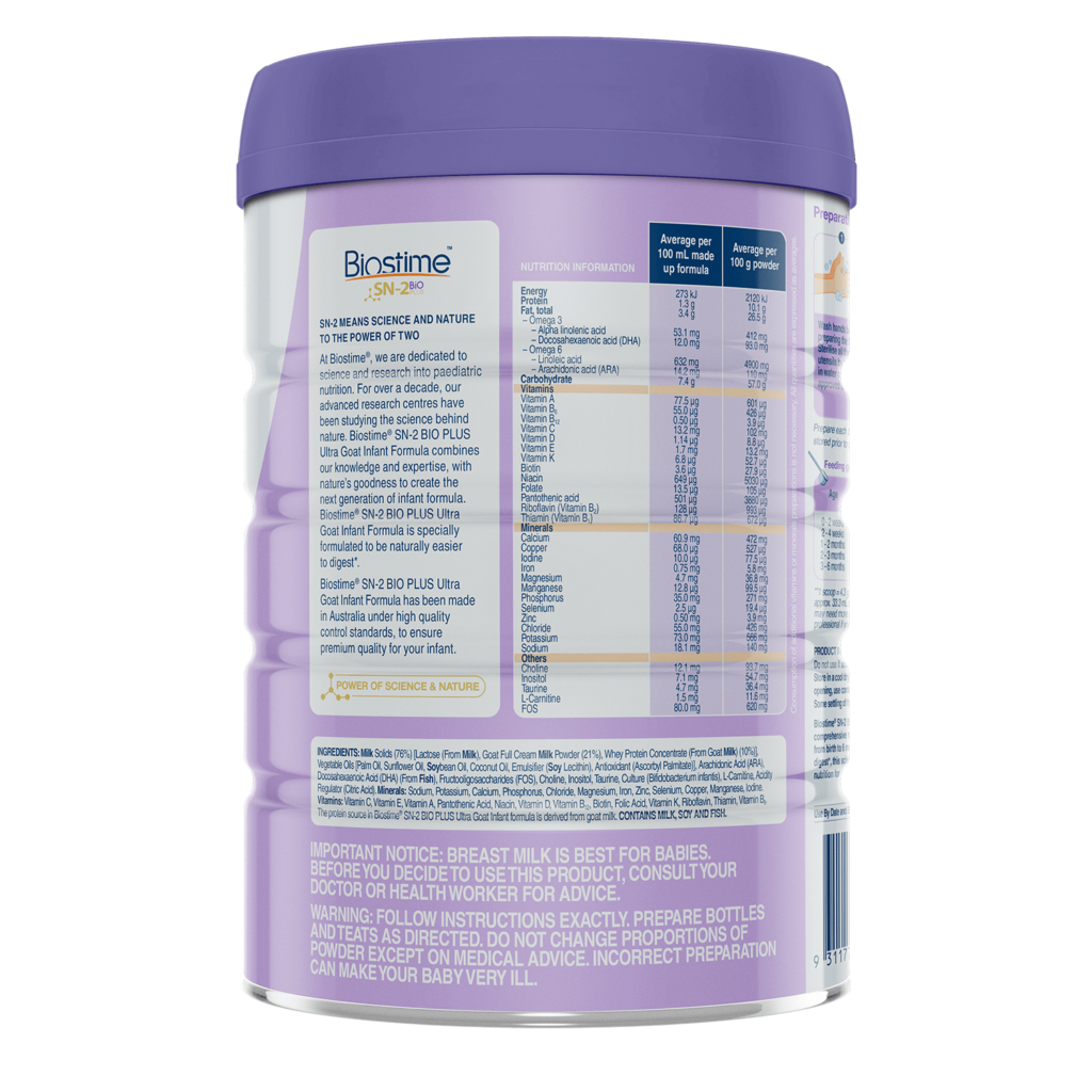 Biostime SN-2 BIO PLUS Ultra Goat Infant Formula